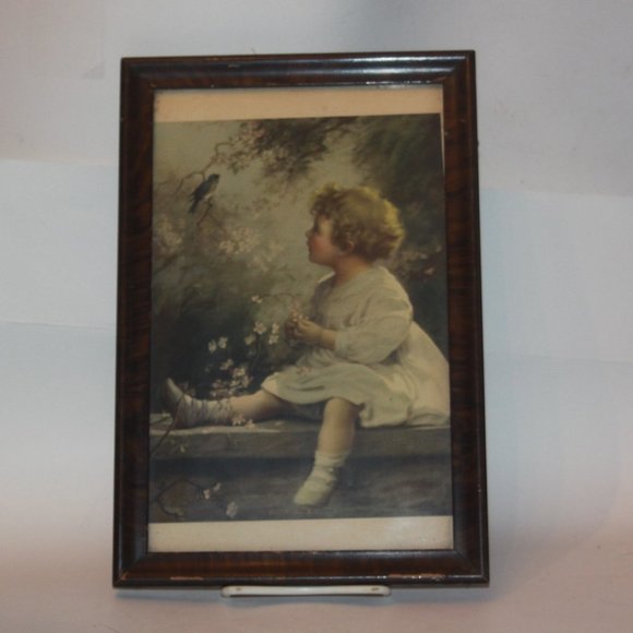 Art | Antique 19230 Zula Kenyon Art Print Original The Song Of The ...